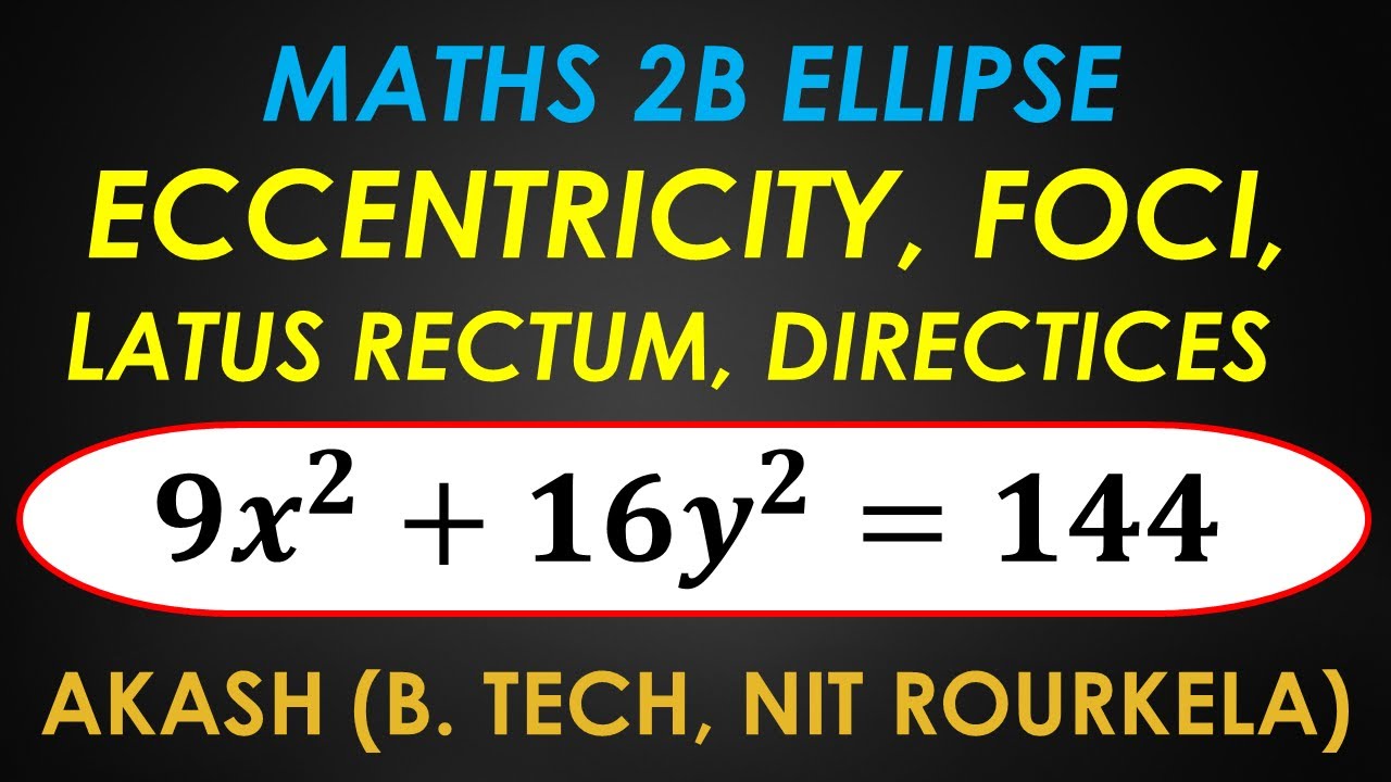 Ellipse Question 1 9x 2 16y 2 144 ellipse inter2ndyear maths2b ellipse-question-1-9x-2-16y-2-144-ellipse-inter2ndyear-maths2b