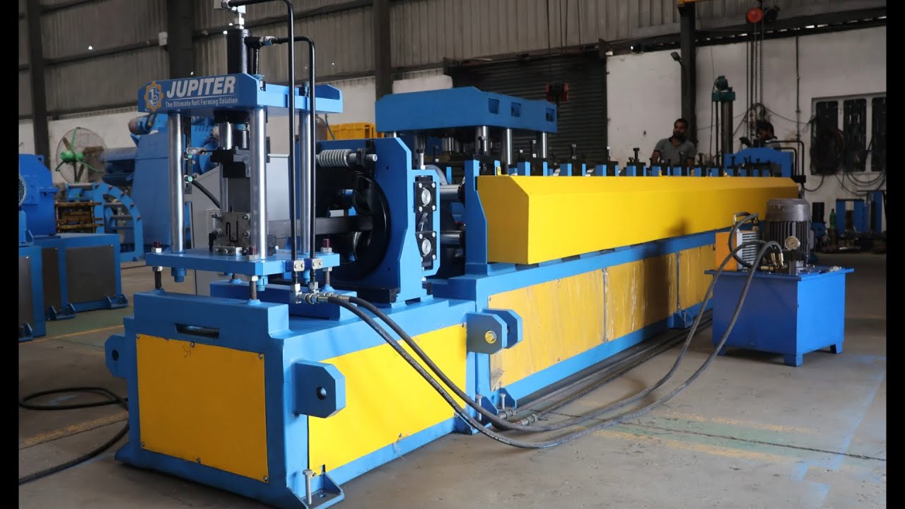 SUTTER GUIDE ROLL FORMING MACHINES - YouTube