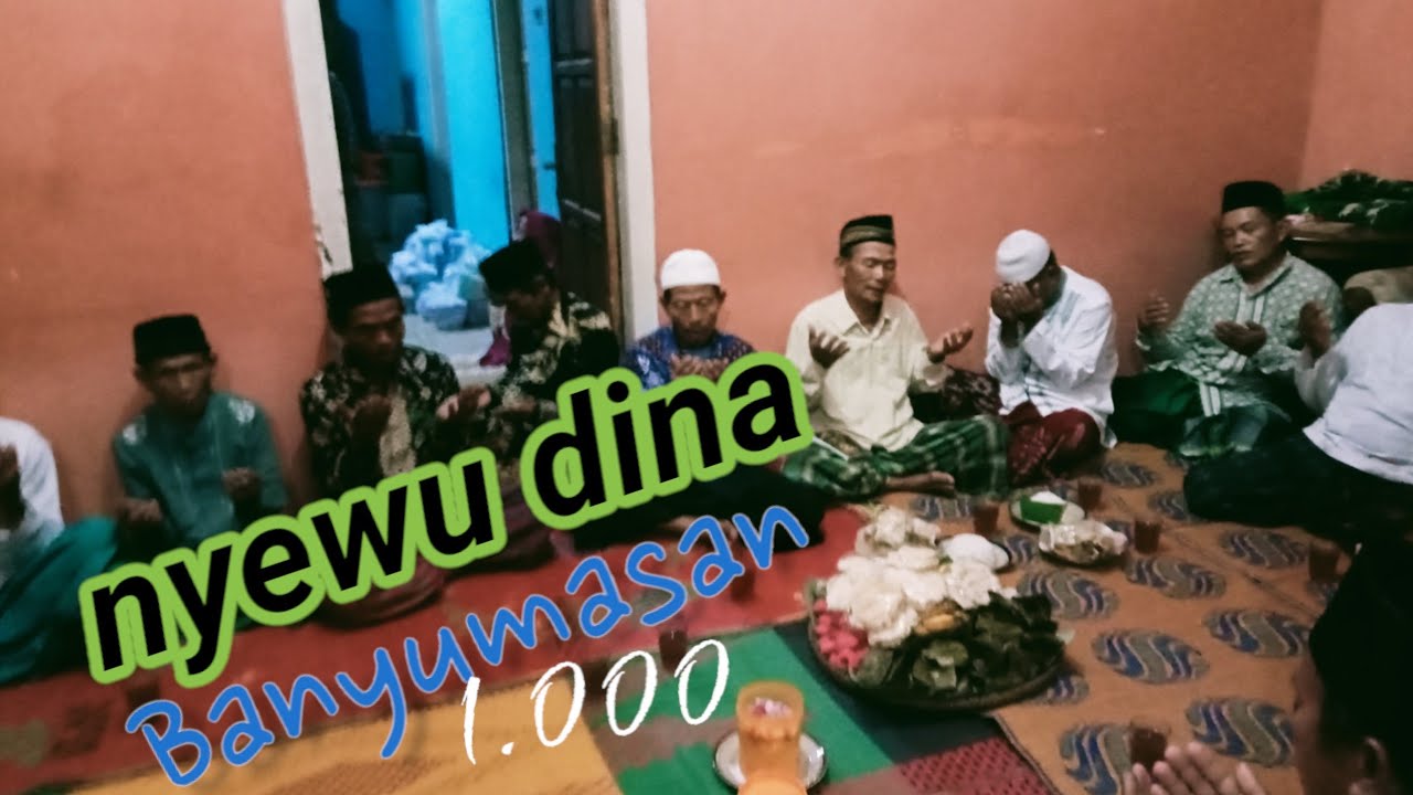 nyewu dina banyumasan,do"a bersama - YouTube