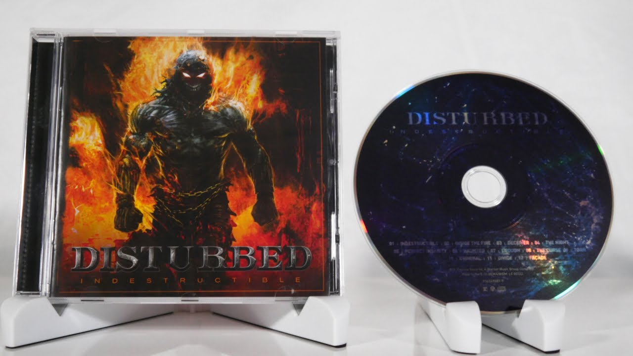 Disturbed - Indestructible CD Unboxing - YouTube