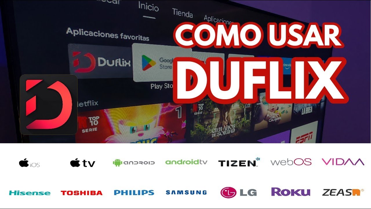 🔥 Esta Nueva App de TV Me Dejó Bastante Sorprendido!! DUFLIX - YouTube