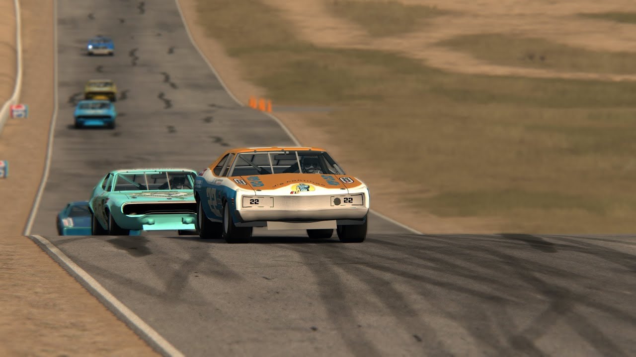 Assetto Corsa Online Race 1 Vintage Stock Cars at Riverside with the ...