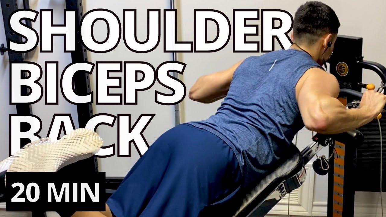 20 Min Shoulders, Biceps, & Back | Total Gym / GR8FLEX - YouTube