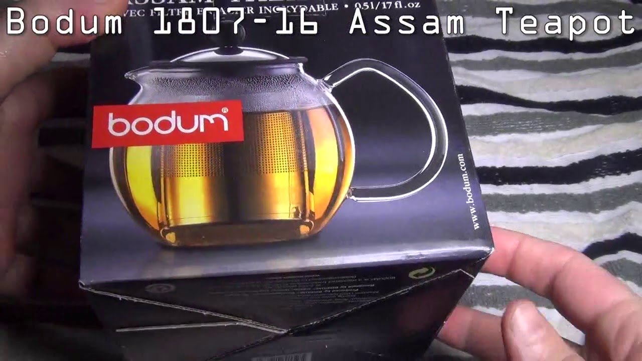 Bodum 1807-16 Assam Teapot close look - YouTube