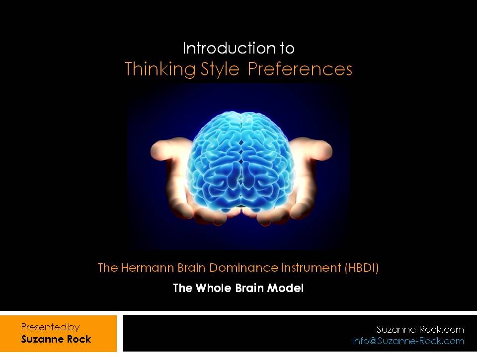 Introduction to Thinking Style Preferences - YouTube