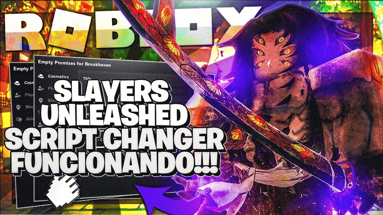 ROBLOX Slayers Unleashed SCRIPT LEVEL MAX, STATUS MAX MONEY MAX E MAIS ...