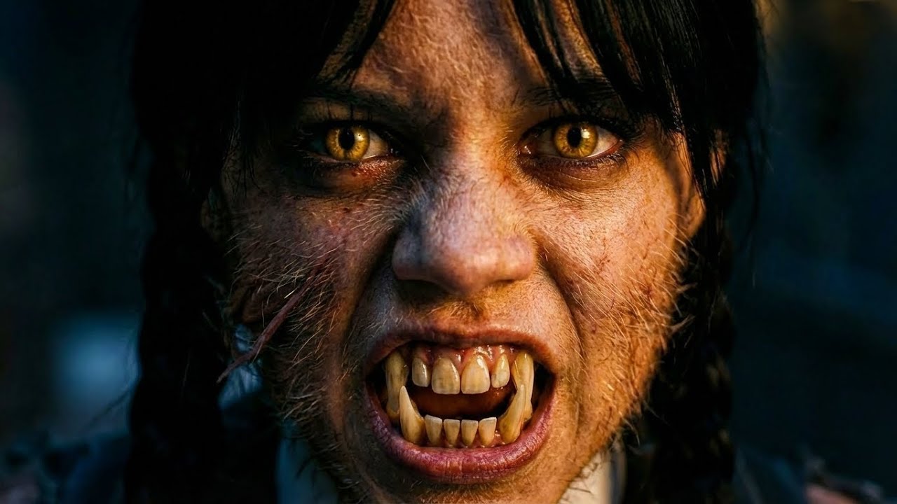 Wednesday Cosplay Werewolf Transformation 🌕 | Wercurses Short Film ...