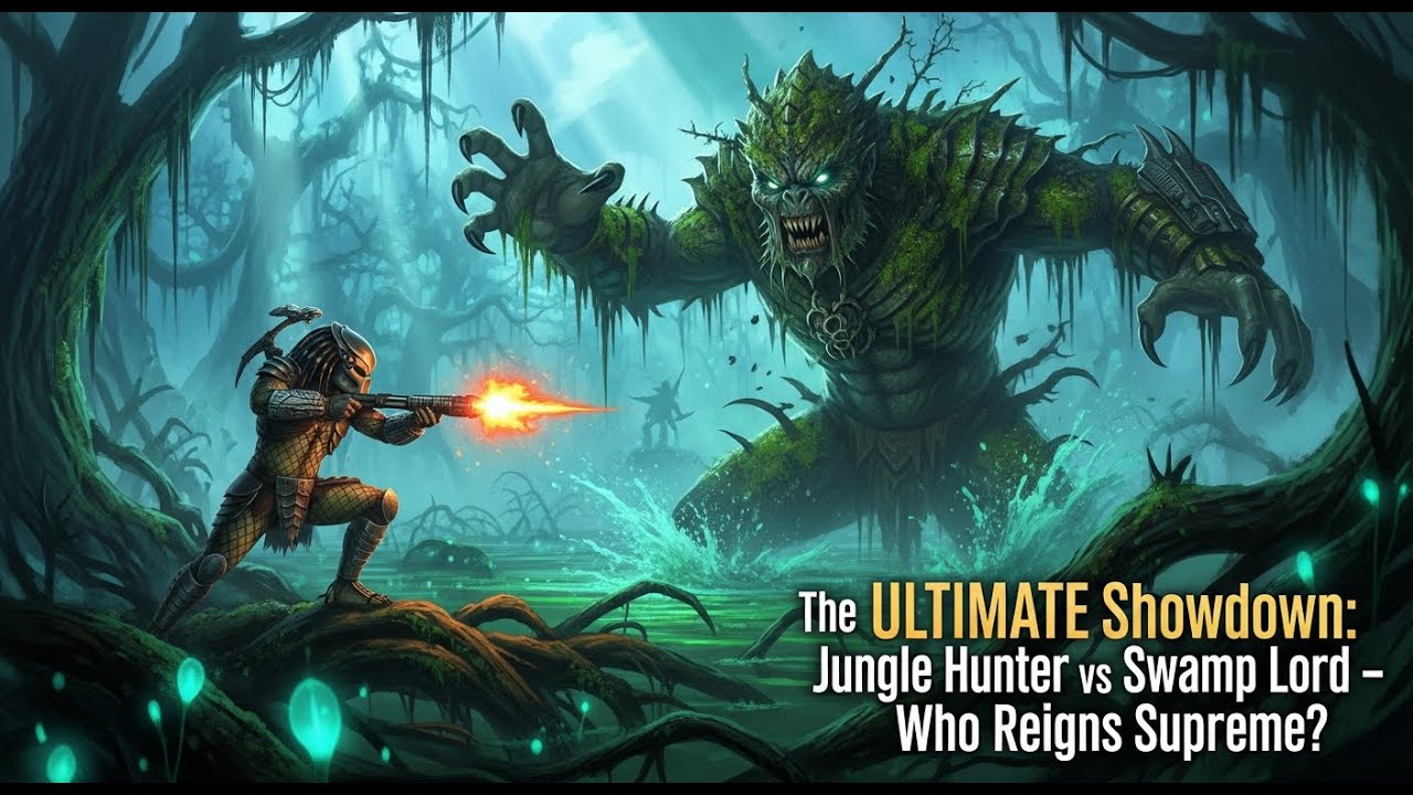 The ULTIMATE Showdown: Jungle Hunter vs Swamp Lord - Who Reigns Supreme ...