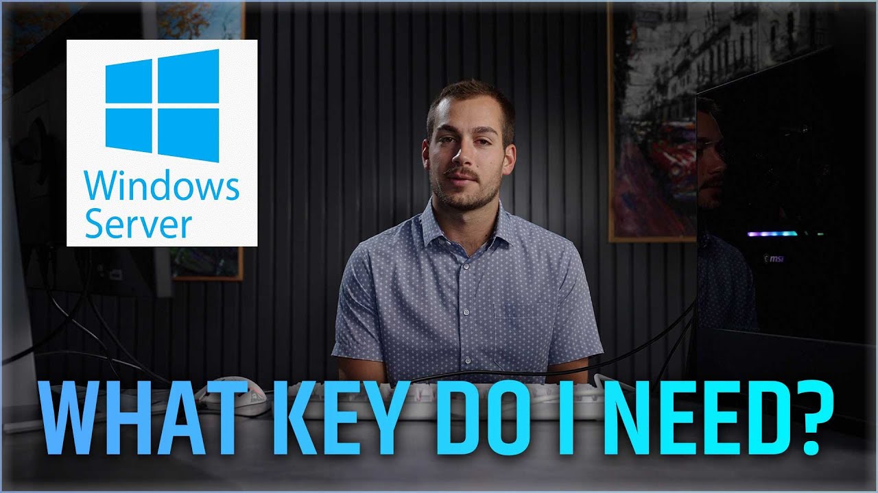 What License/Activation Code is Needed to Upgrade Windows Server? - YouTube