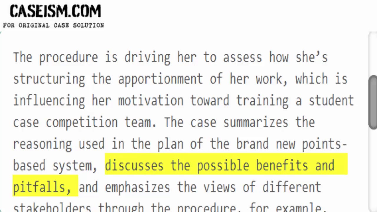 The Merit of a Points-based Merit System at the Edwards School of ...