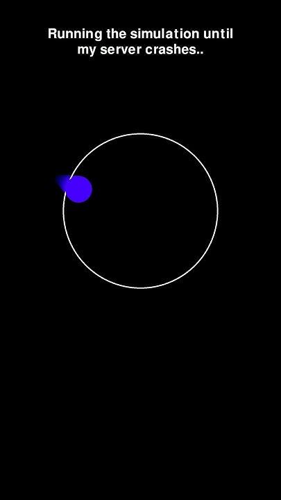 Ball bouncing simulation #adhd #music #code #space #python #physics #simulations #memes #science ...