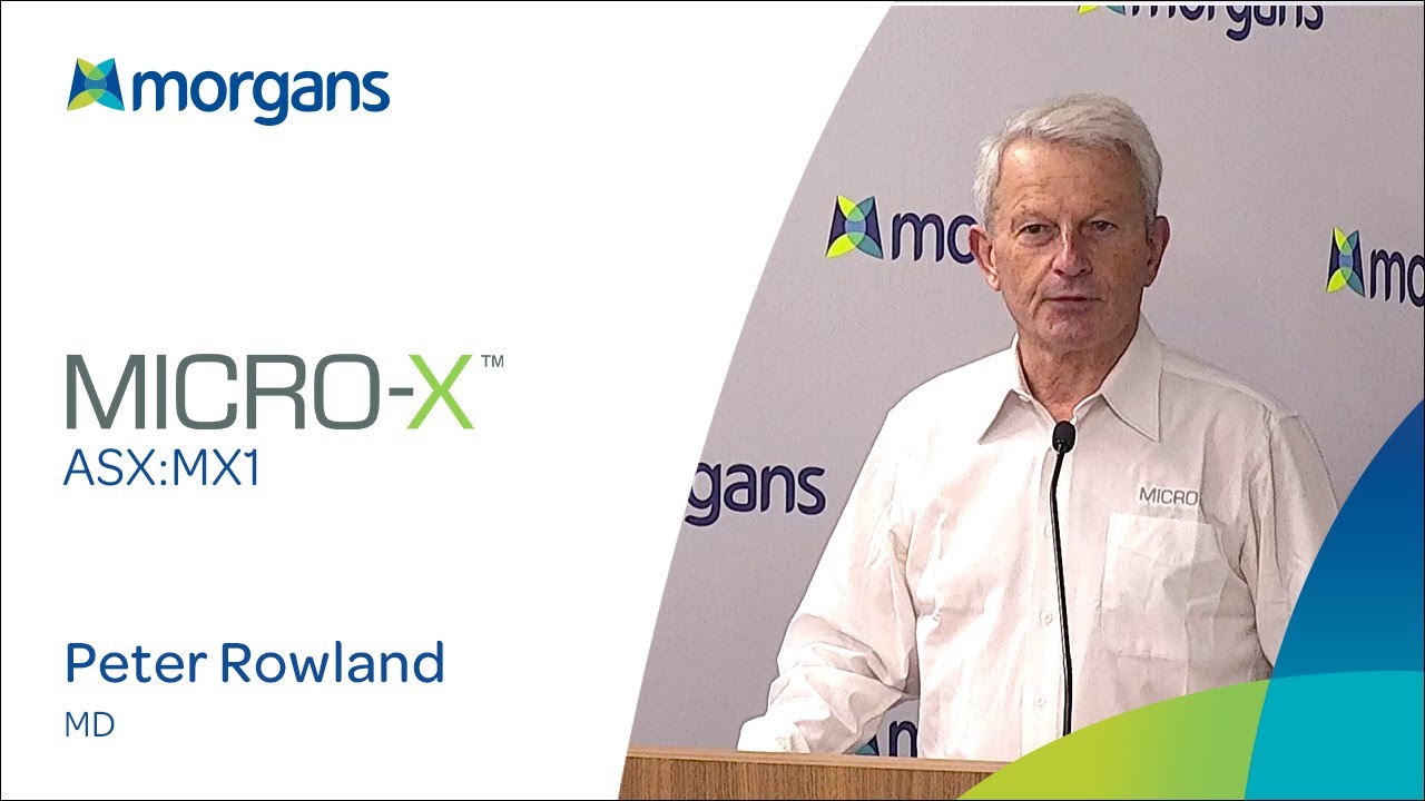 Micro-X (ASX:MX1): Peter Rowland, Managing Director - YouTube