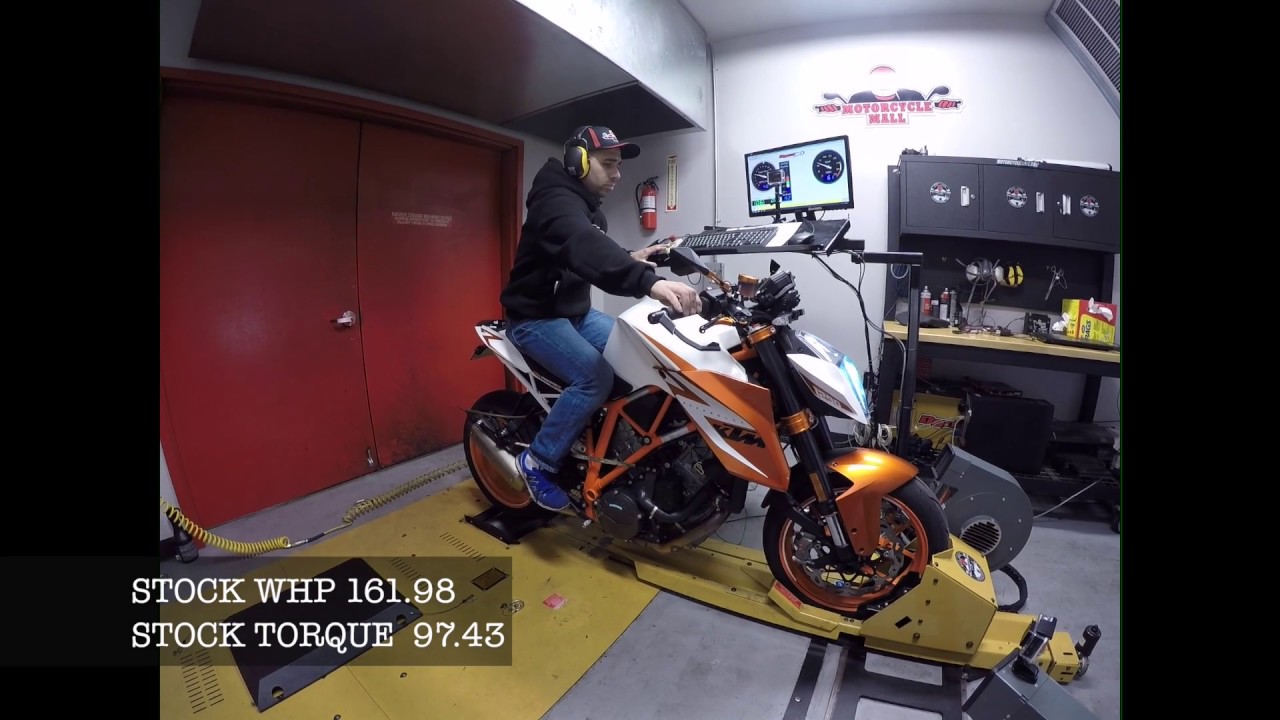 2016 KTM SUPER DUKE DYNO - YouTube
