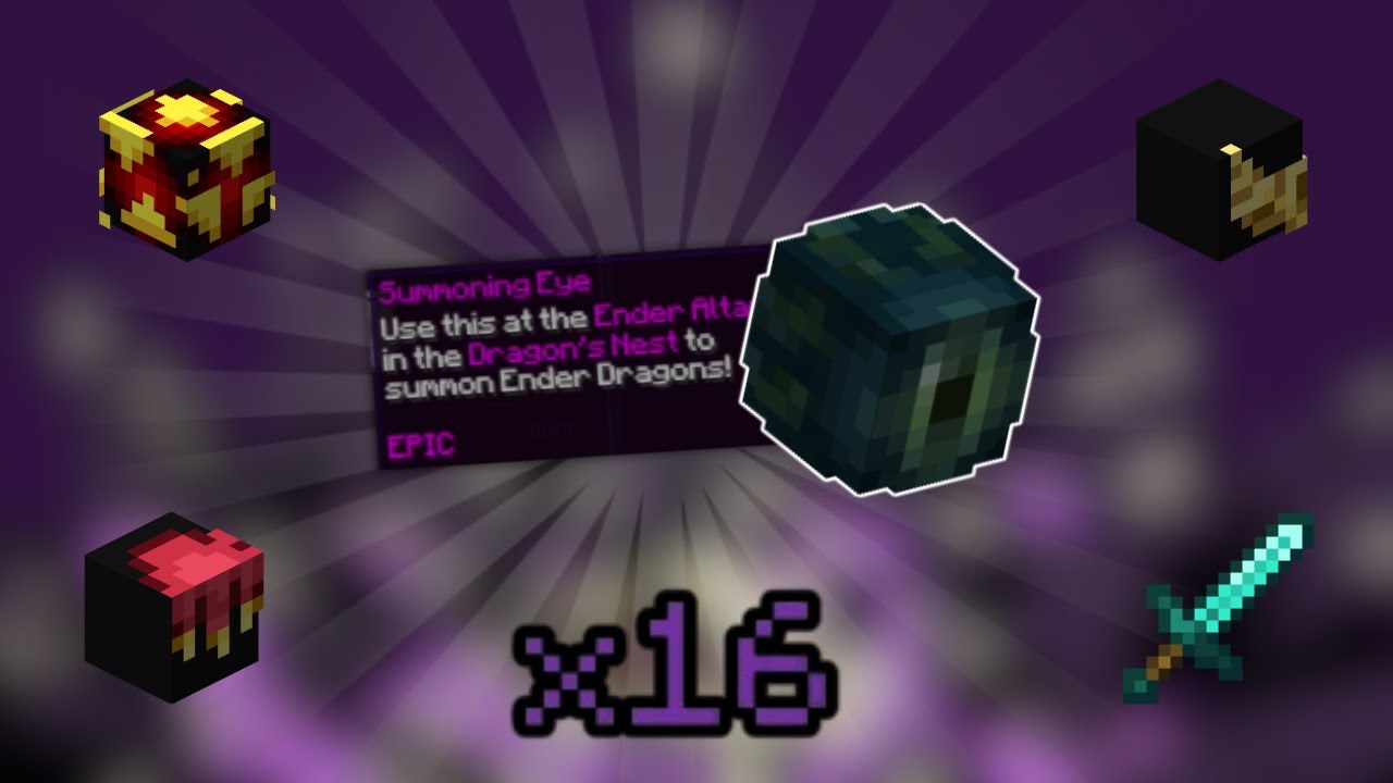 I Spent 14m On Summoning Eyes in Hypixel Skyblock! - YouTube