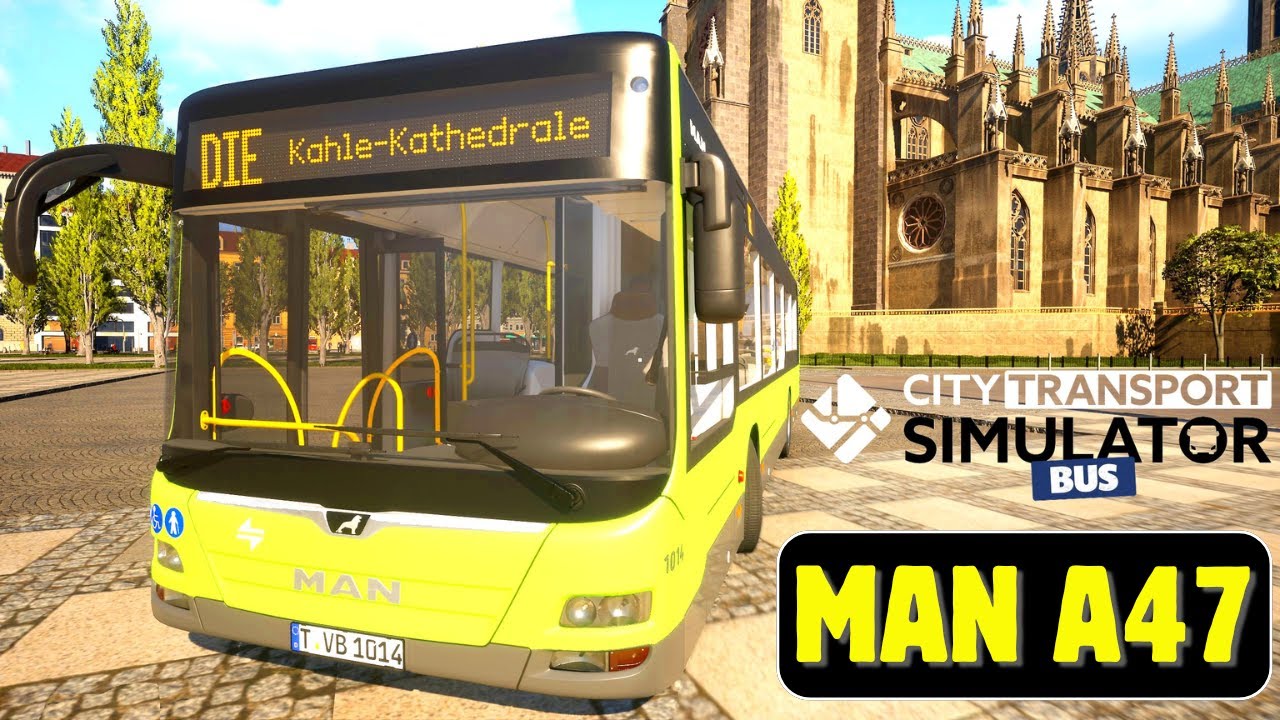 CITY TRANSPORT SIMULATOR BUS 🚌 | MAN A47 (Kurzkadds) 🐈 - YouTube