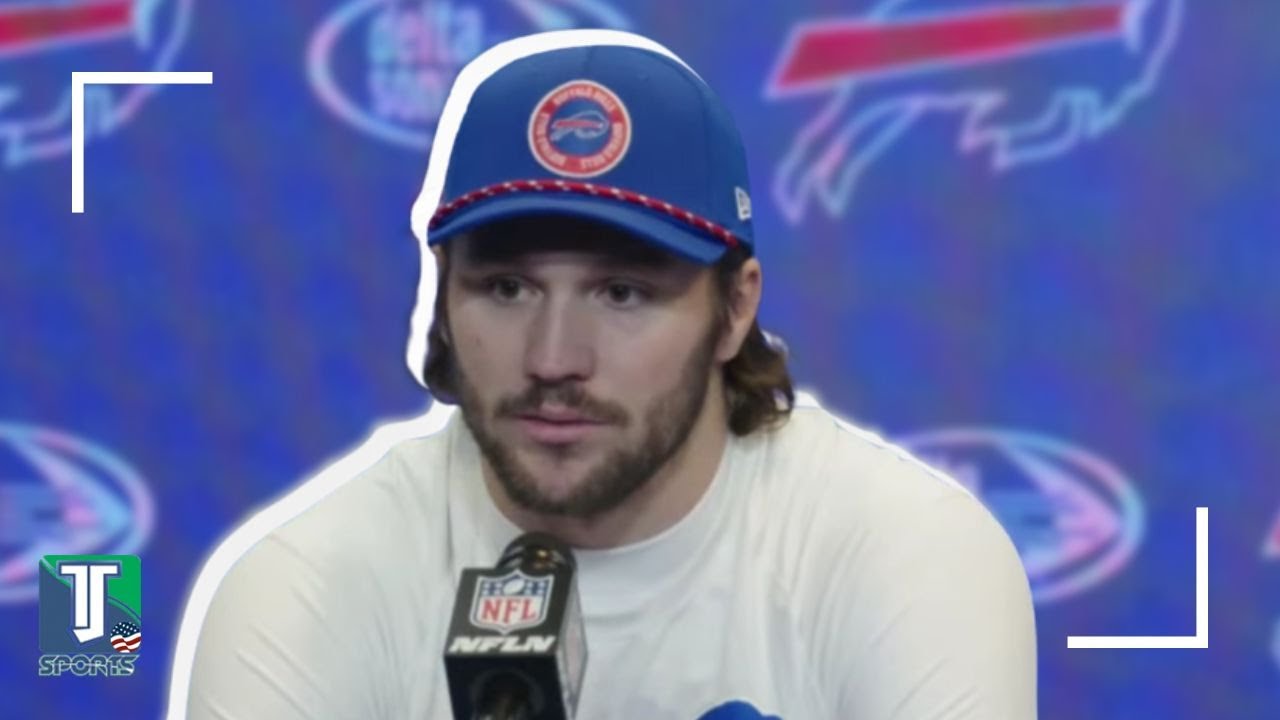 Josh Allen EXPLAINS his sideline talk with REF after Bills BEAT Broncos ...