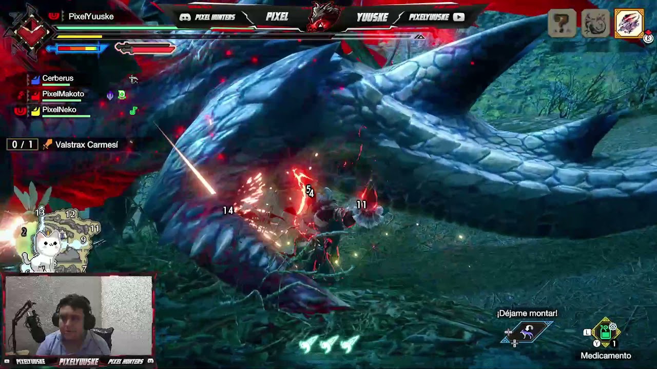 MH: Rise | Batalla contra Valtrax Carmesí - YouTube