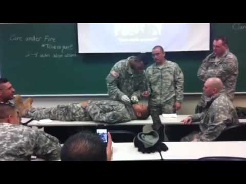 securing an airway the army way - YouTube