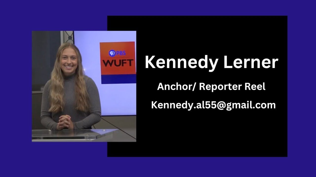 Kennedy Lerner Reporter Reel - January 2025 - YouTube