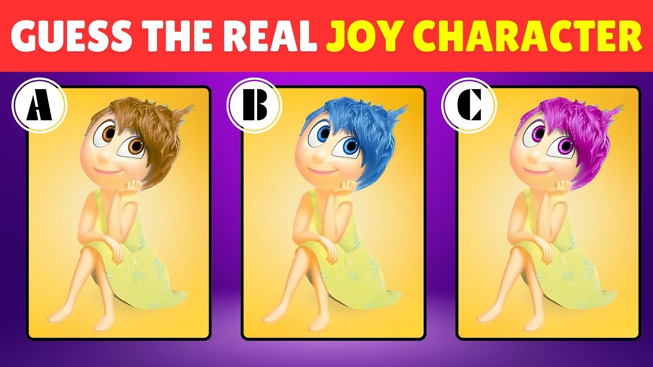 Can You Guess The Real Inside-Out Character?🔍🤔 | Inside Out 2 Edition🎥 ...