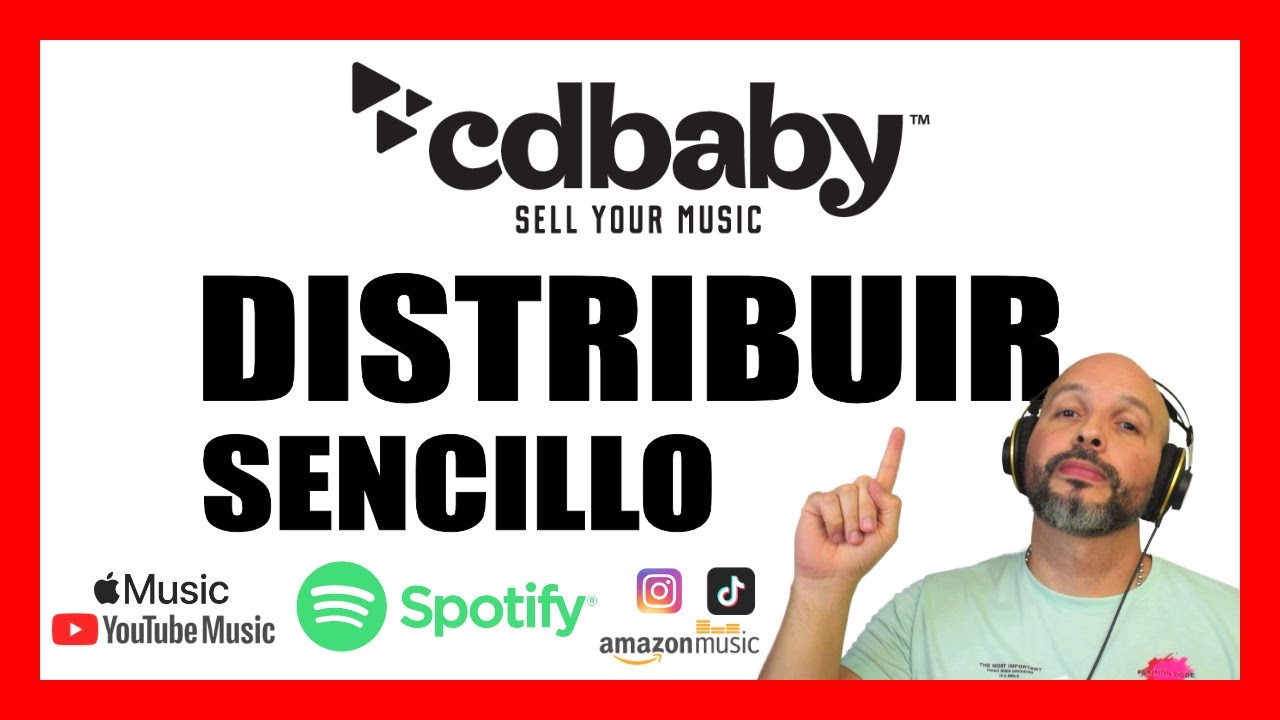 Cómo SUBIR tu MÚSICA a PLATAFORMAS DIGITALES con CDBABY 2024 - YouTube