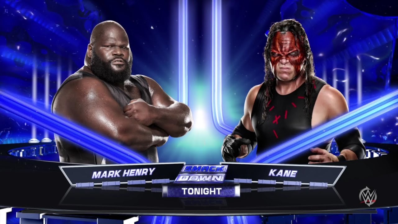 WWE 2K15 - Mark Henry vs. Kane - YouTube