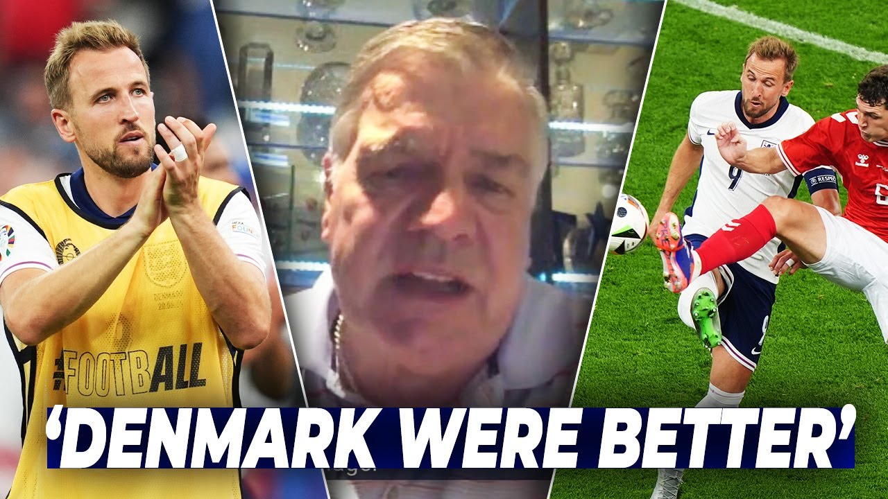 England 'STRUGGLED to get extremely lucky' to draw | Sam Allardyce ...