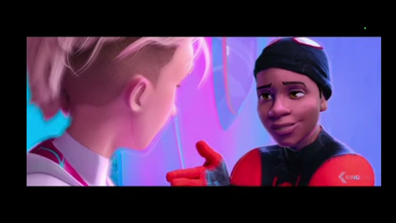 Spider-Man: Into The Spider-Verse Saying Goodbye - YouTube