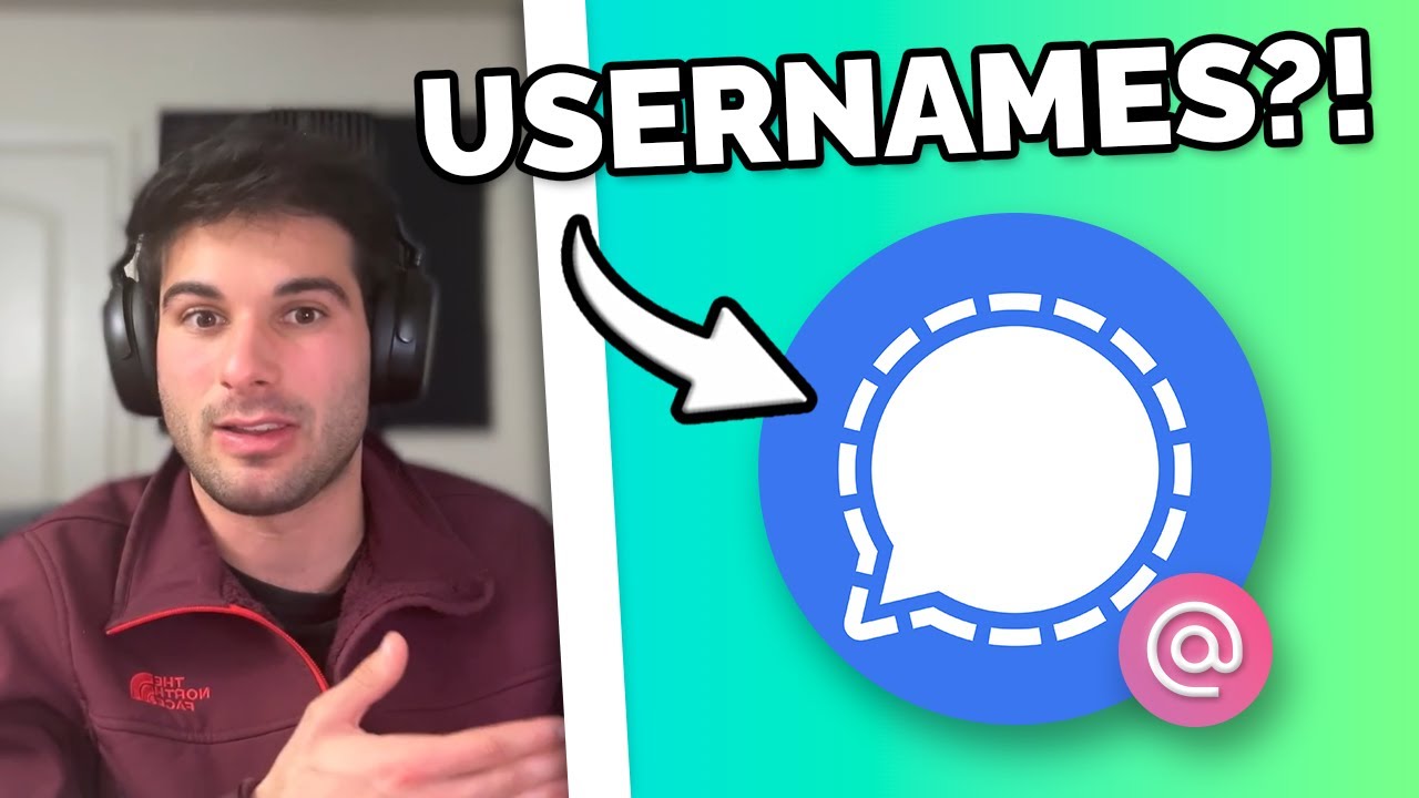 Signal WHERE Are Usernames?! - YouTube