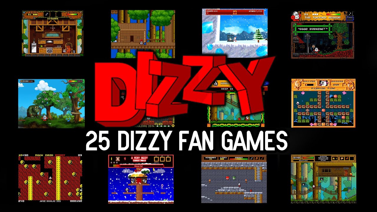 25 Dizzy Fan Games - YouTube
