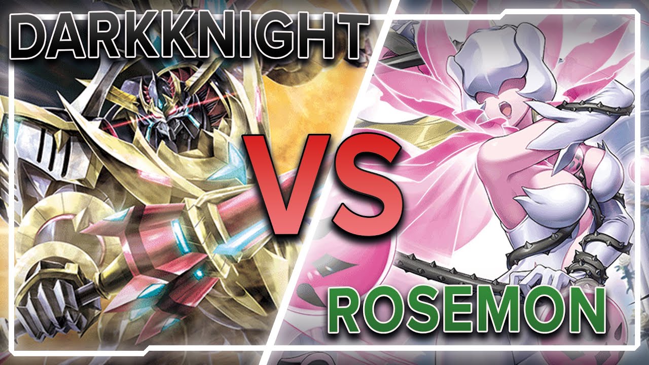 Digimon Card Game: DarkKnightmon VS Rosemon Burst Mode BO3 Match [BT13 ...