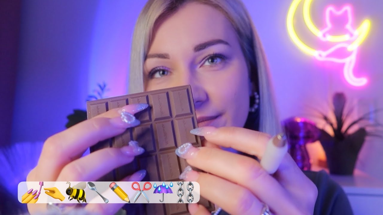 Emoji Challenge ASMR 💚 - YouTube