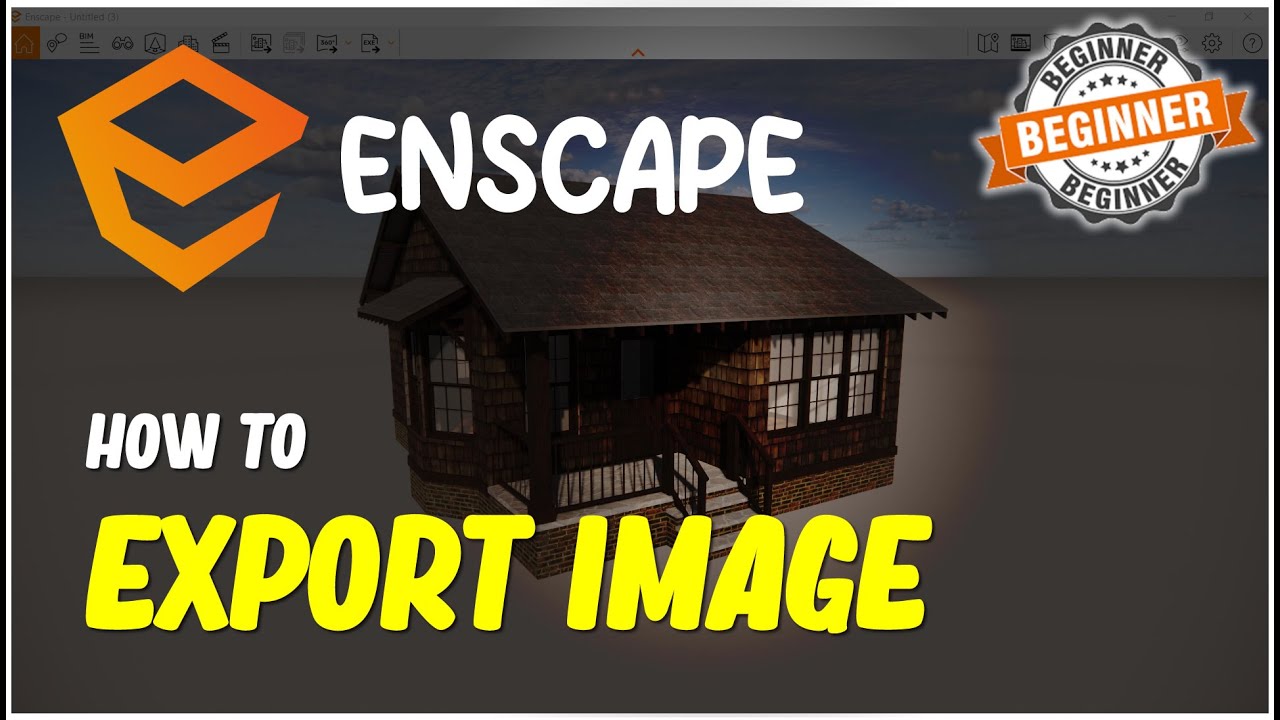 Enscape How To Export Image YouTube Enscape How To Export Image YouTube