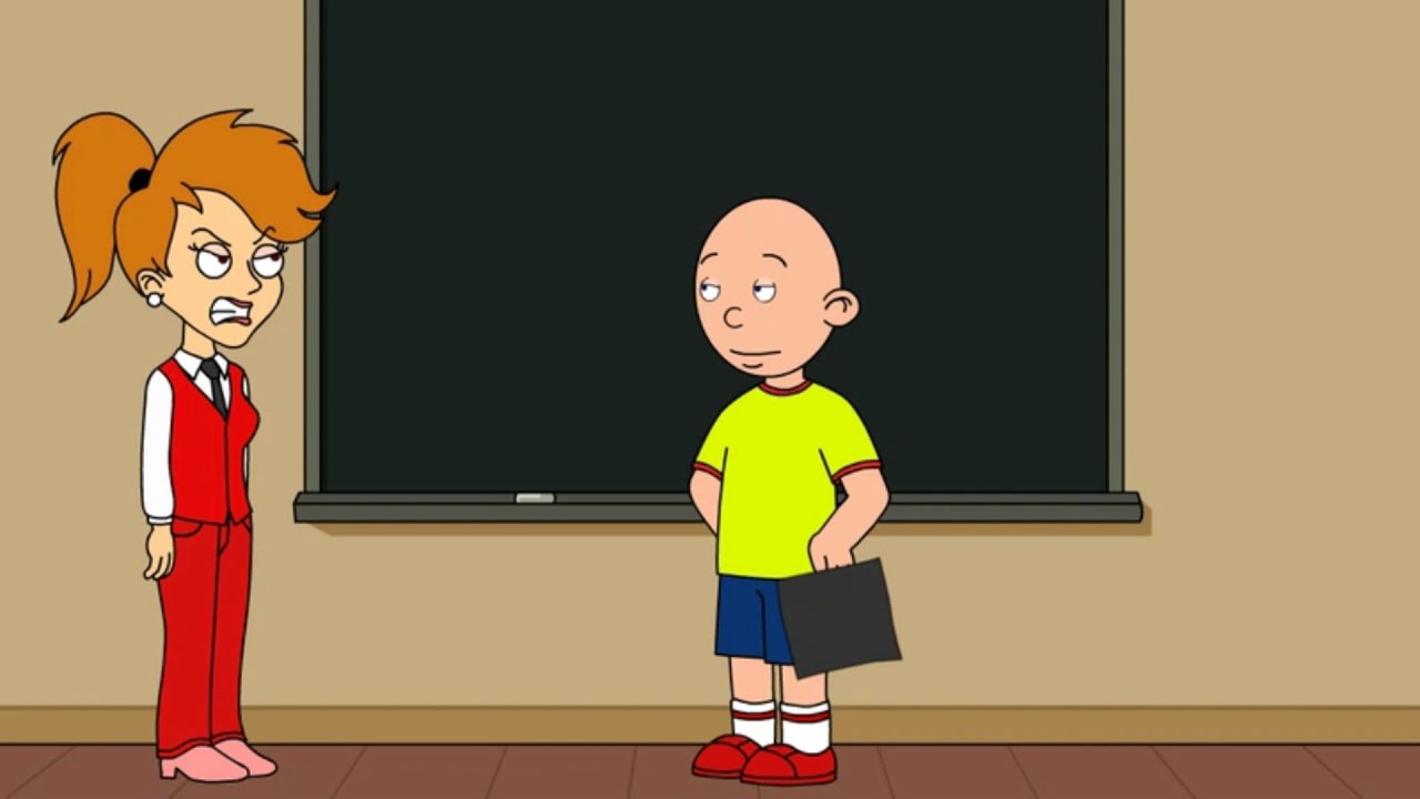 Behavior Card Day / Caillou and the Black Card - YouTube
