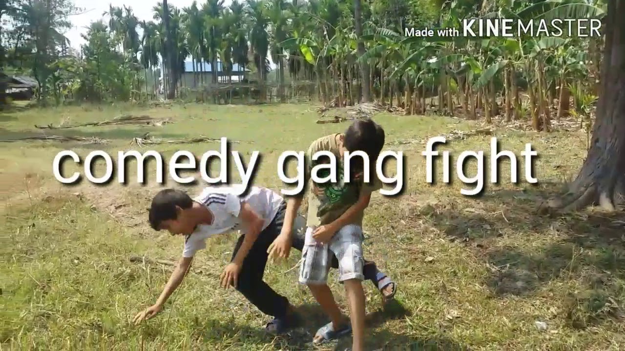 Comedy gang fight - YouTube