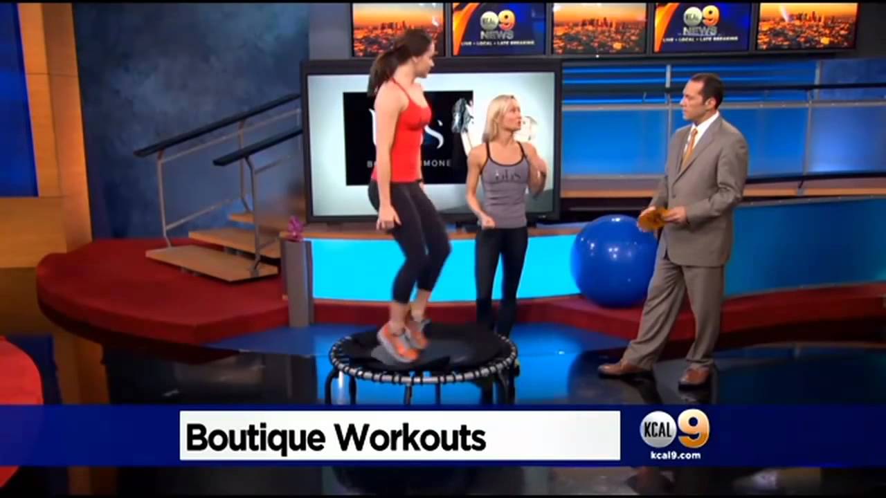 Simone talks Boutique Fitness on CBS Los Angeles - YouTube