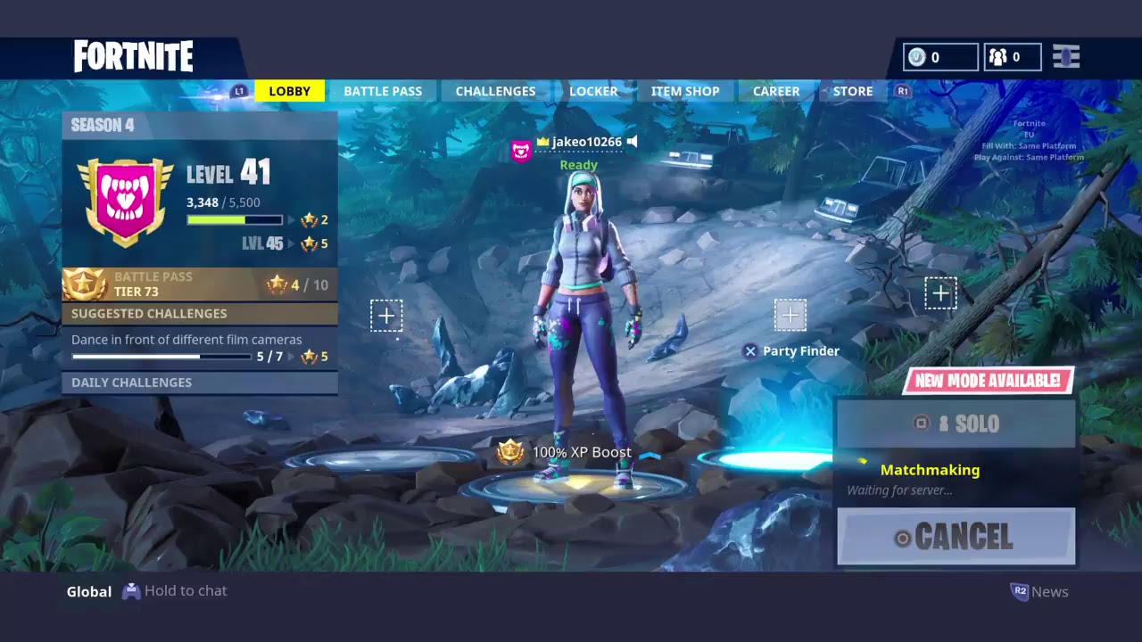 jakeo10266's fortnite lvl 40 unlocked\road to 50 subs\ - YouTube