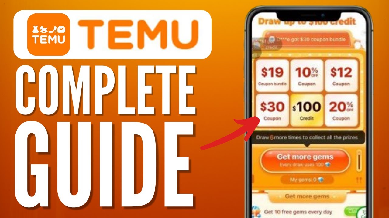 How To Get Completely FREE STUFF From Temu in 2024! Full Tutorial - YouTube