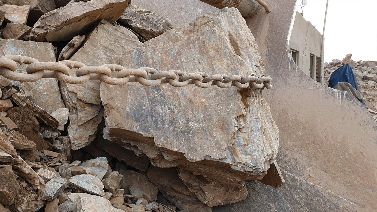 Amazing Quarry Primary Rock Crushing Machine Working | Satisfying Rock ...