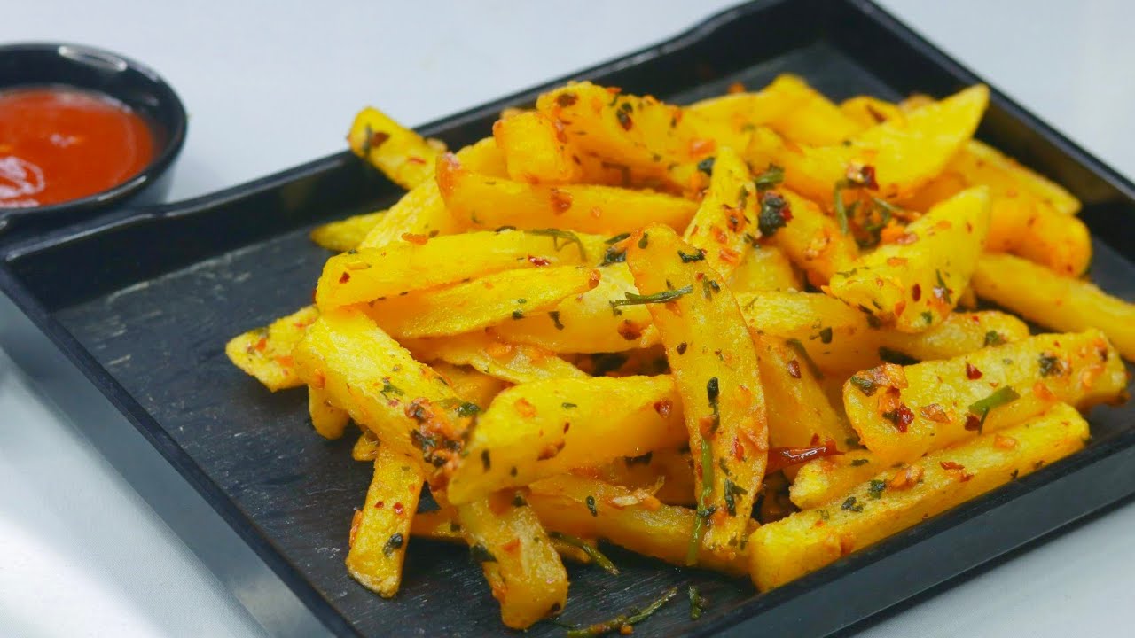 Chilli Garlic France Fry Recipe| Crispy France Fries| Chilli Garlic ...