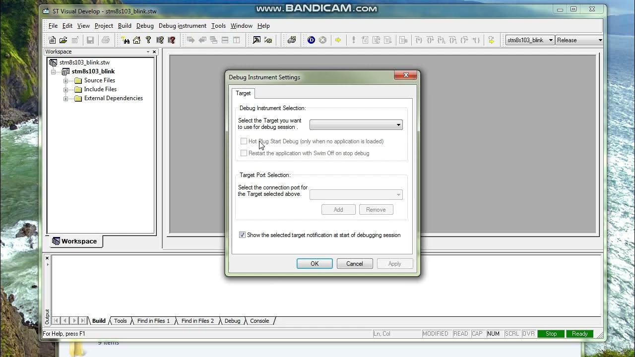 การสร้าง Project file stm8s บน ST Visual Develop + Cosmic C Compiler ...
