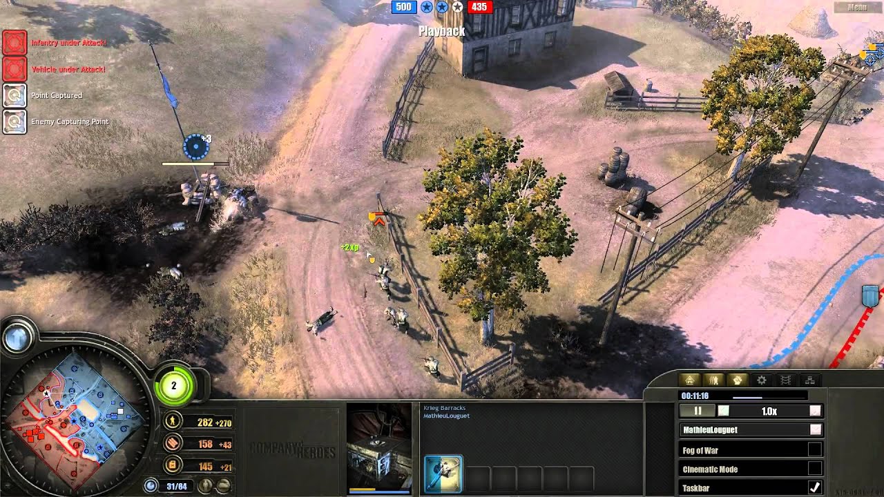 Company of Heroes Multiplayer: 1v1 Internet Games I - YouTube