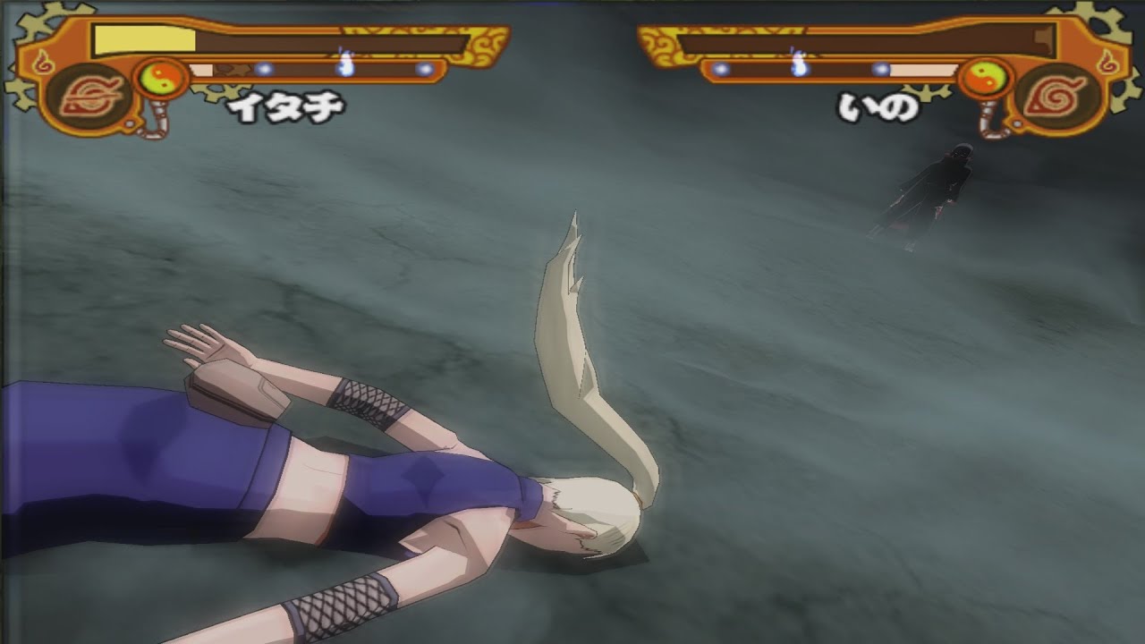 {Itachi Vs Ino} Naruto Shippuden Ultimate Ninja 5 - YouTube