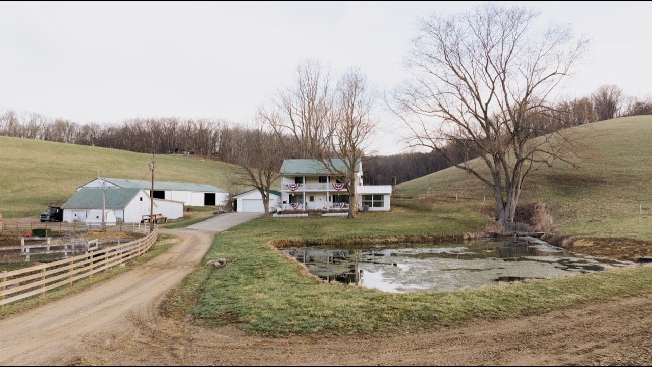 160-Acre Farm With Home, Bank Barn, Outbuildings, Ponds - YouTube