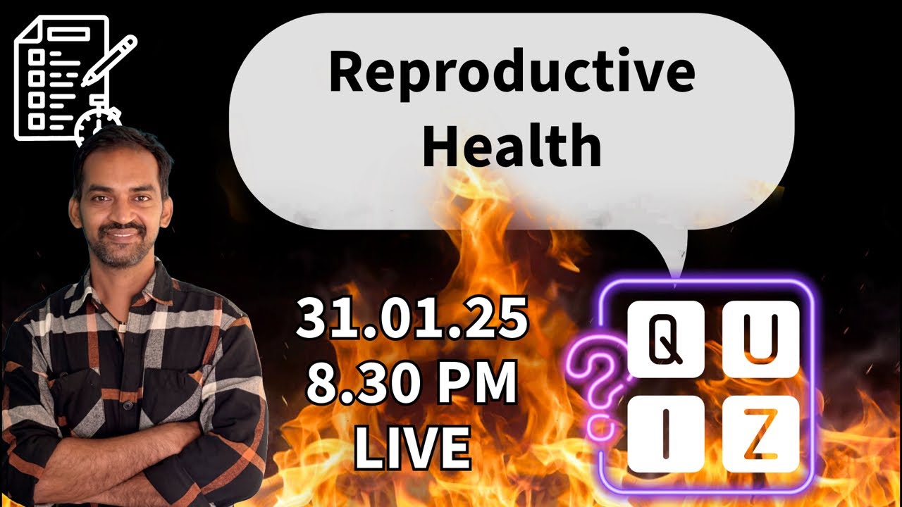 Reproductive Health Live Quiz - YouTube