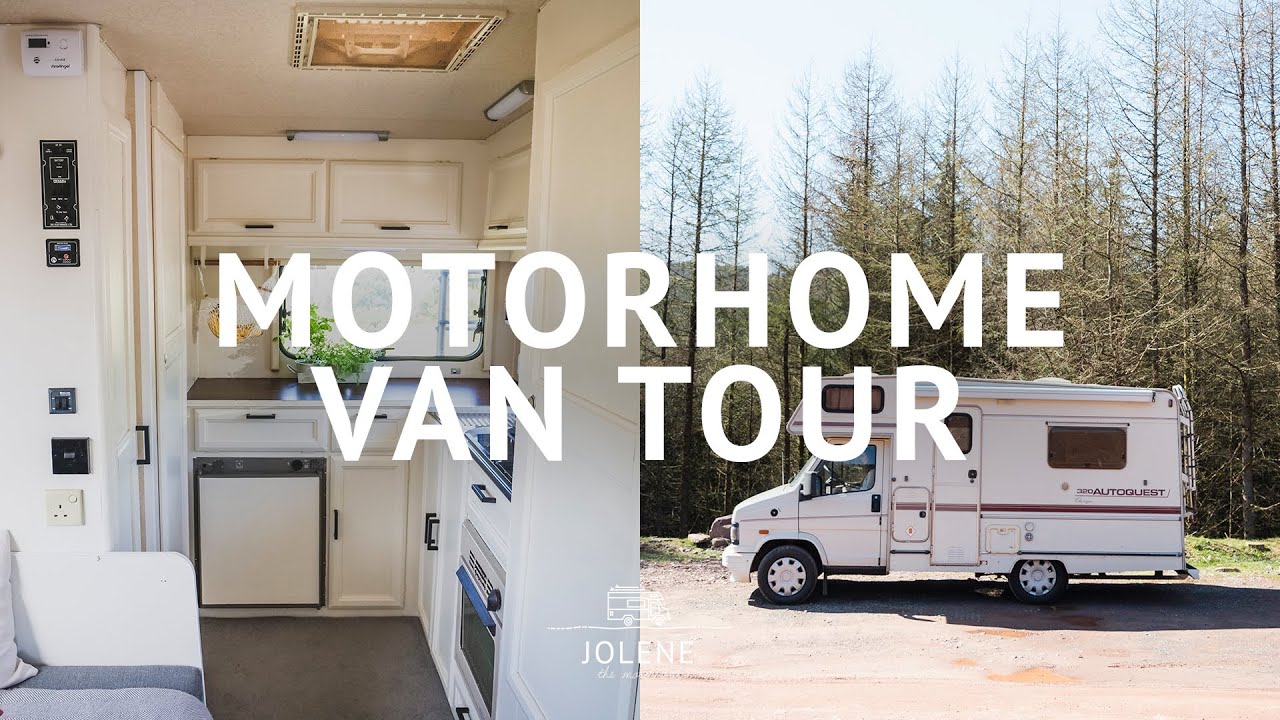 VAN TOUR // Making a generic MOTORHOME into OUR JOLENE - YouTube