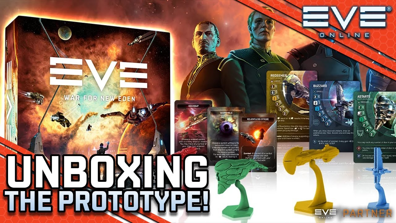 UNBOXING the New EVE Online Boardgame!! || EVE War for New Eden - YouTube