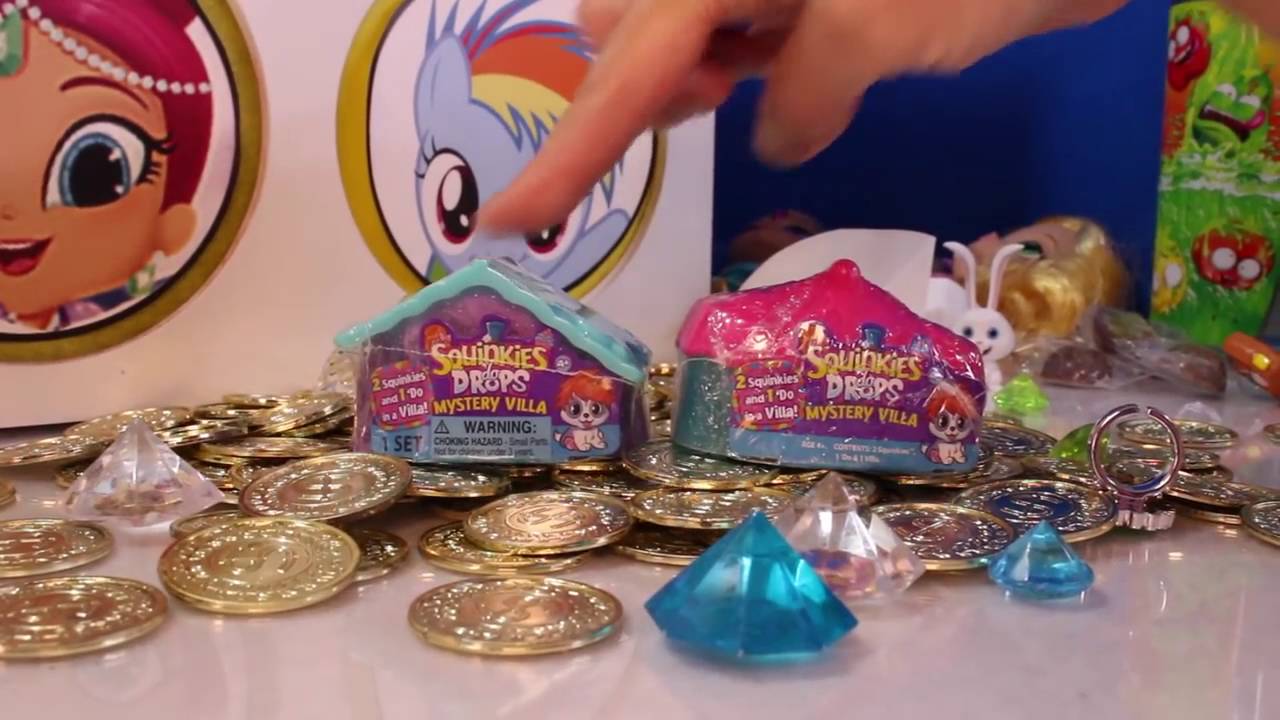 Shimmer and Shine vs My Little Pony KIDS GAMES Surprise Toys Blind Bags ...