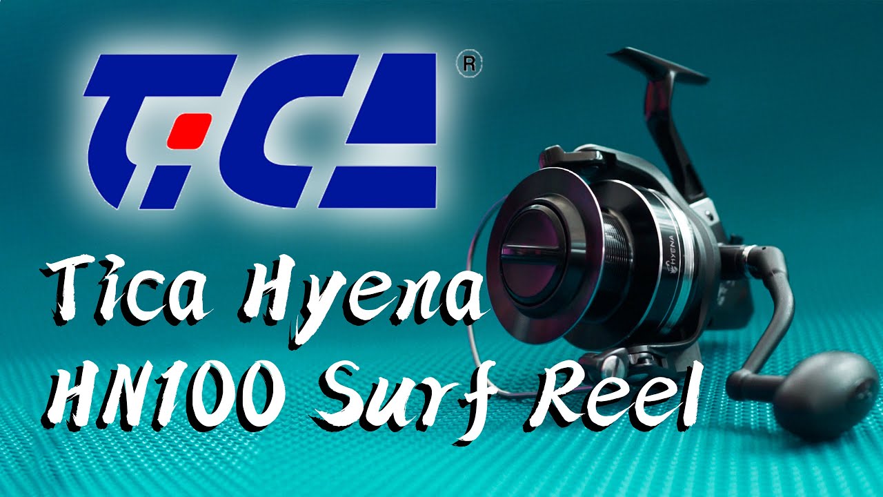 Tica Hyena HN100 8RRB 3.3:1 Surf Reel - top quality and high performing ...