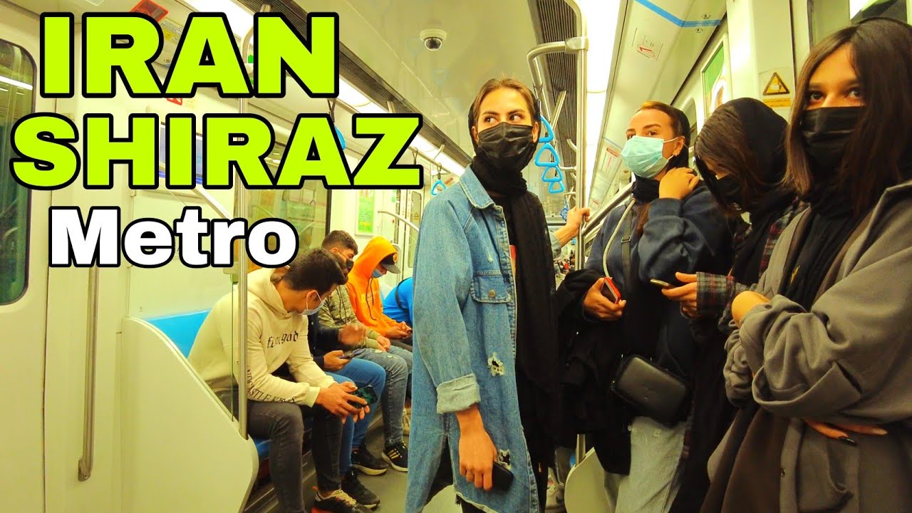 Shiraz iran (4k) Shiraz Metro(مترو شیراز: چهارراه زند تا نمازی) - YouTube